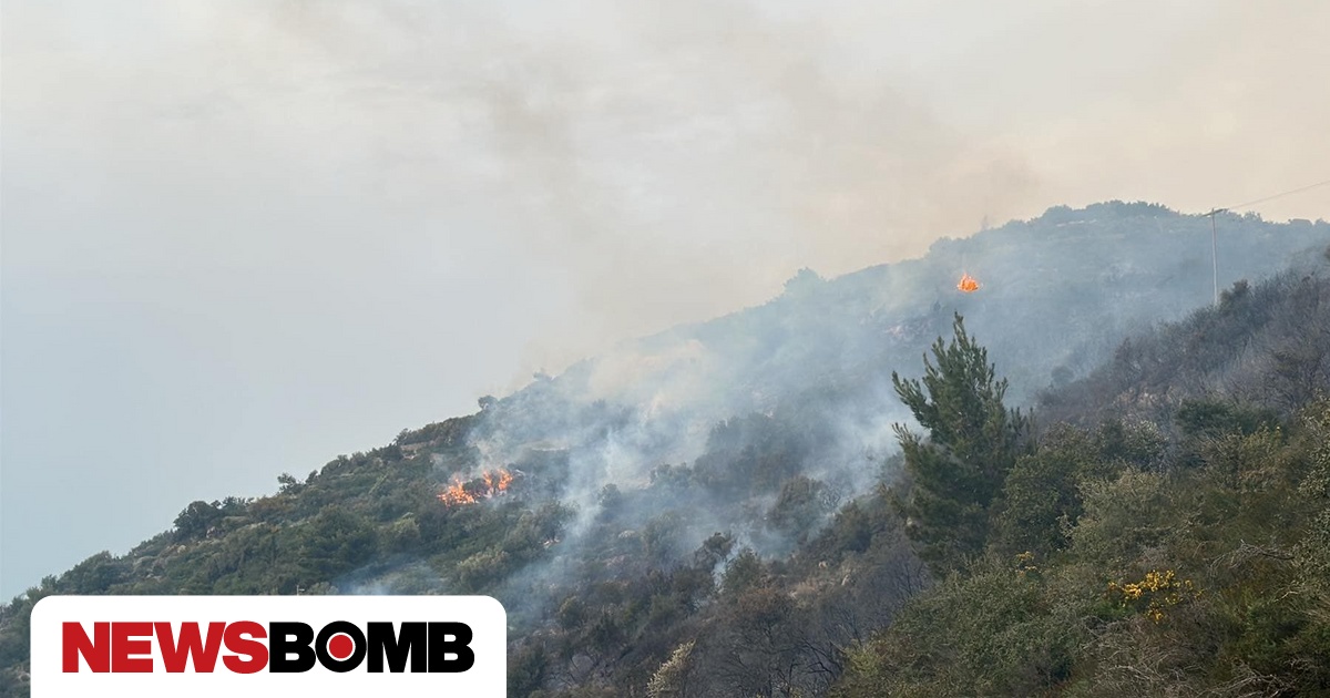 Λευκάδα: Συναγερμός για φωτιά στον Άγιο Νικήτα - Ήχησε το «112» - Newsbomb