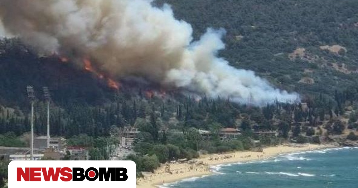 Φωτιά τώρα στην Καβάλα - Ήχησε προειδοποιητικό μήνυμα 112 - Newsbomb
