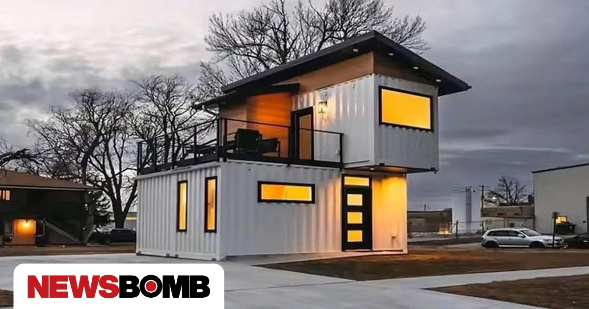 Διώροφο προκάτ-σπίτι με βεράντα πουλήθηκε στην Amazon για 24.000€ - Newsbomb