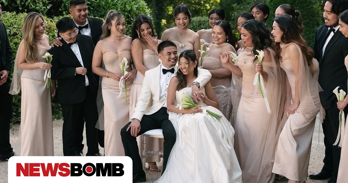 Νύφη σχεδίασε και έραψε τα φορέματα των 11 παράνυμφών της σε ένα μήνα και έγινε viral - Newsbomb