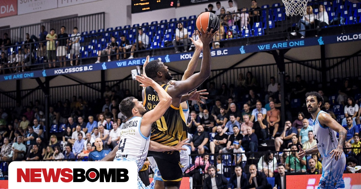 Greek Basketball League: «Διπλό» της ΑΕΚ στη Ρόδο, η Καρδίτσα «λύγισε ...