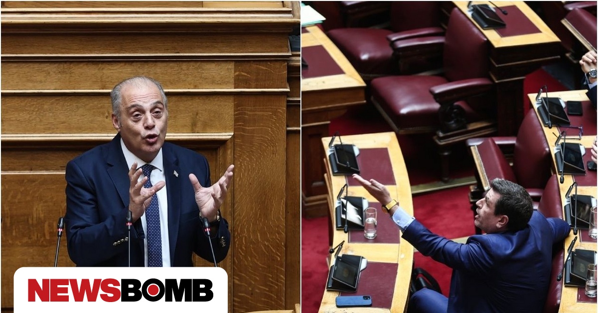Άγρια κόντρα στη Βουλή: Φραστικό επεισόδιο Βελόπουλου - Καιρίδη με ...