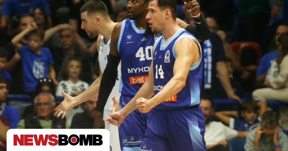 Greek Basketball League: Ιστορική νίκη για τη Μύκονο, «διπλό» στην έδρα ...
