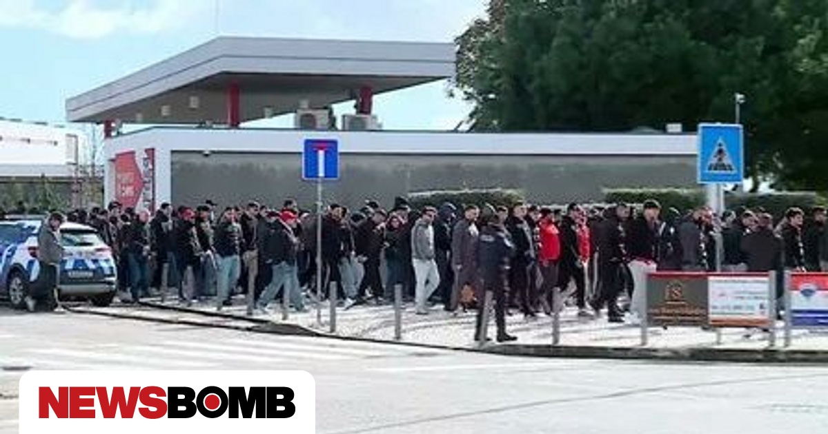 Ντου οπαδών στην προπόνηση της Μπενφίκα του Μουρίνιο και του Παυλίδη ...