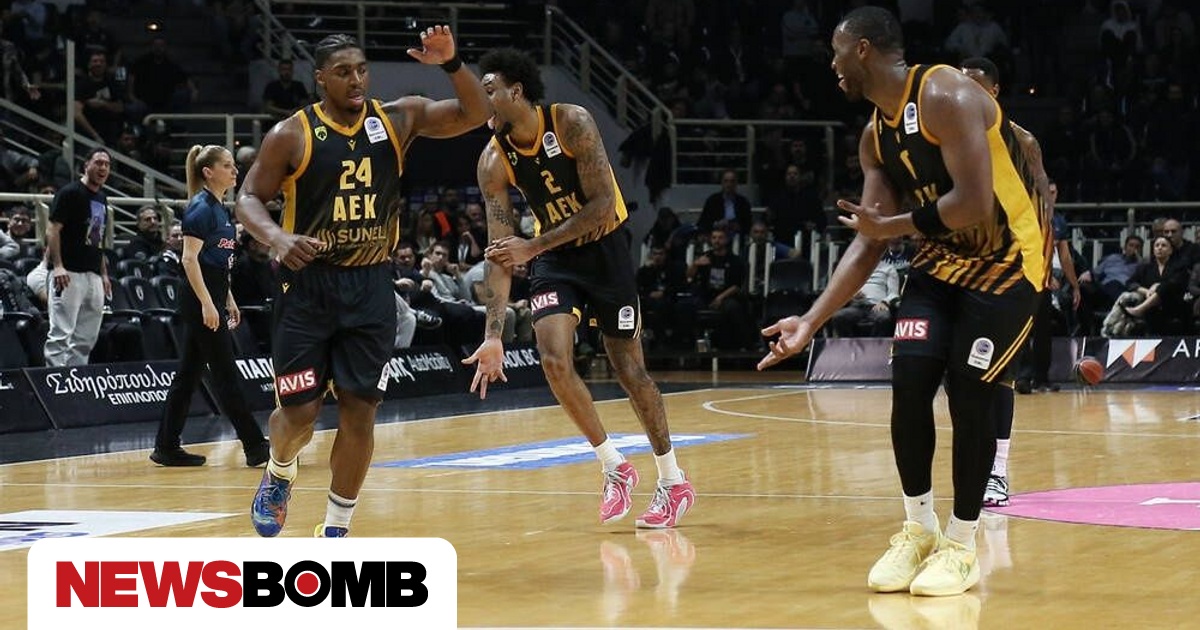 Greek Basketball League: Σπουδαίο «διπλό» η ΑΕΚ στην έδρα του ΠΑΟΚ ...