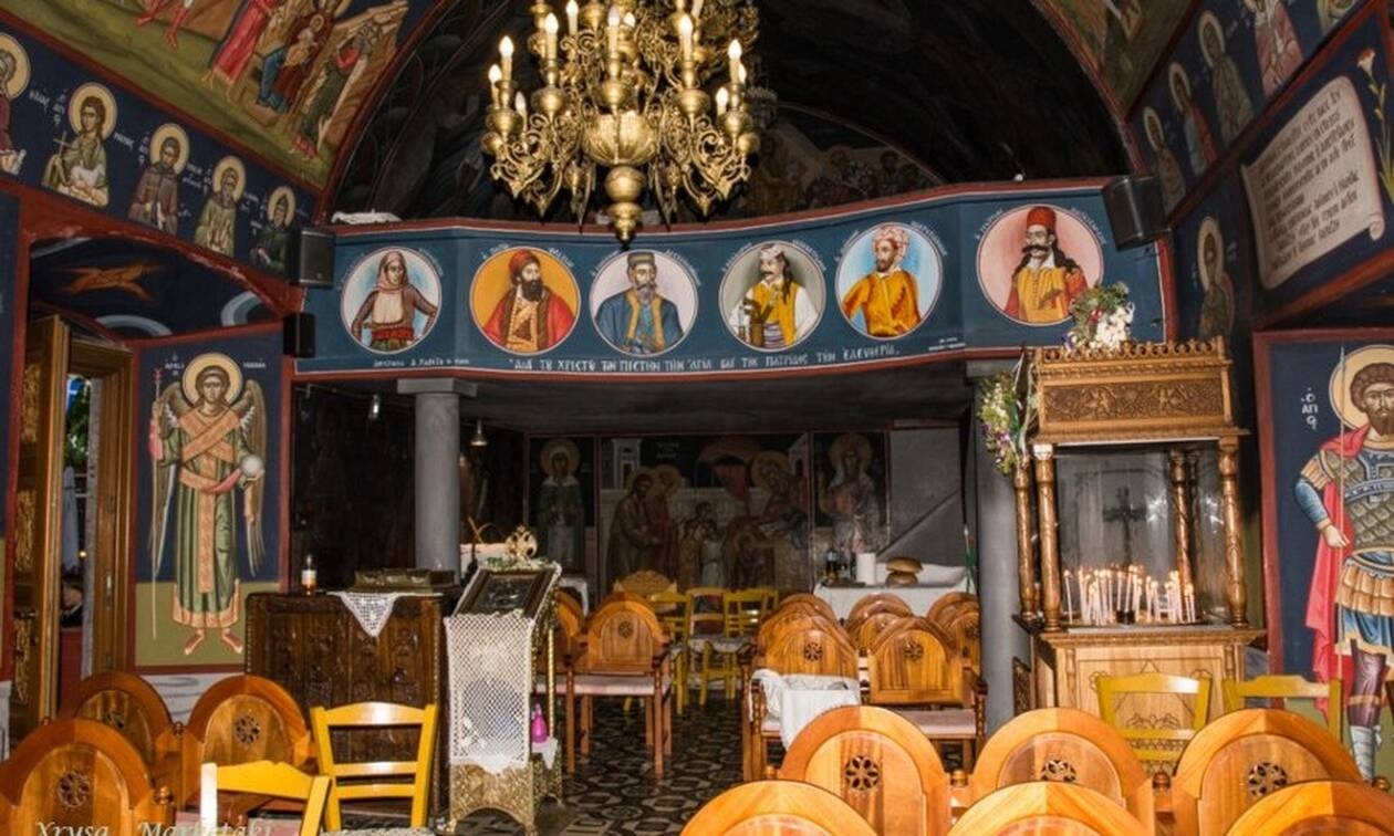 Δέος! Η μοναδική εκκλησία στην Ελλάδα που έχει ήρωες του 1821 σε ...