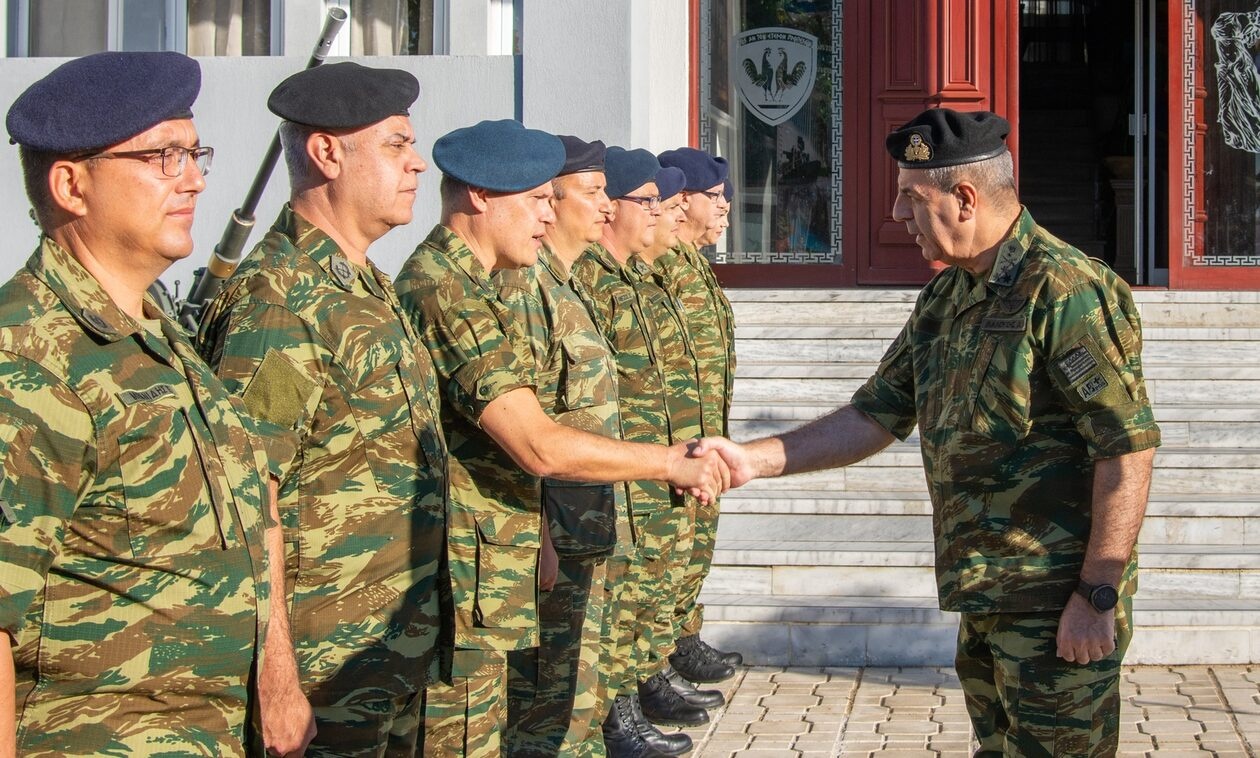 Στρατός Ξηράς: Στο Δ’ Σώμα Στρατού στη Θράκη ο Αρχηγός ΓΕΣ ...