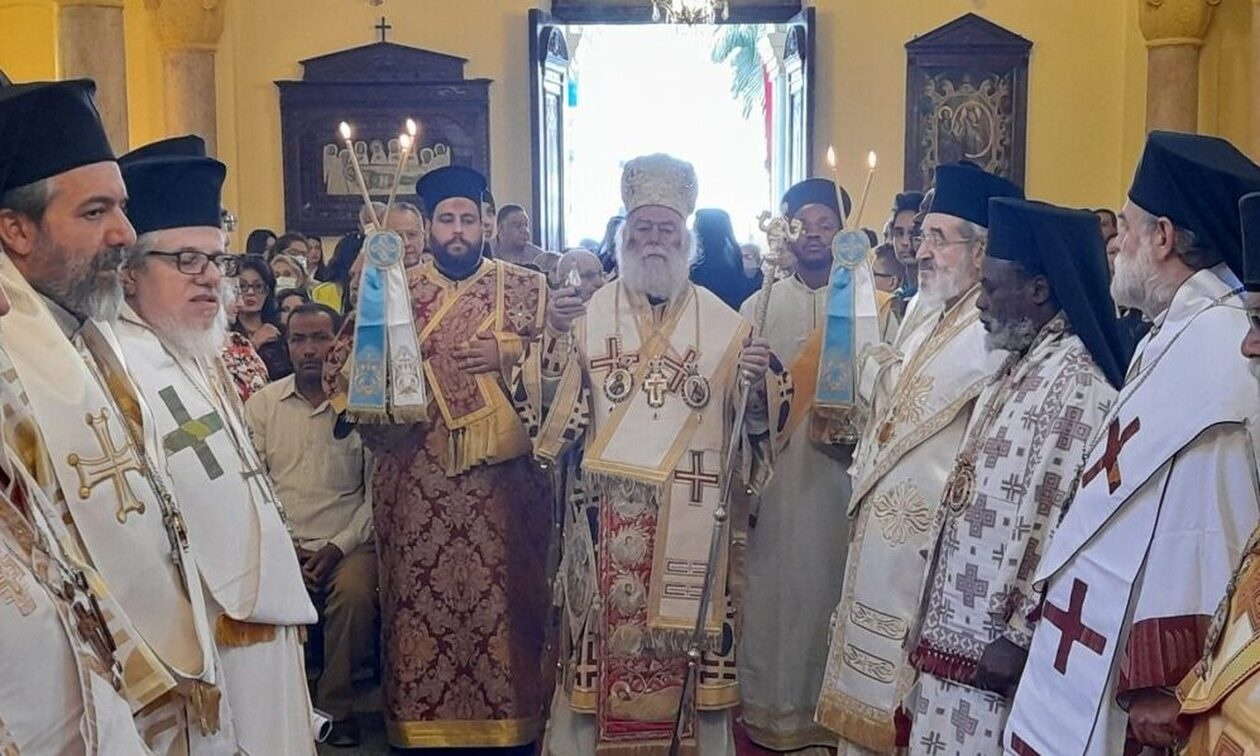 Θυρανοίξια Ναού Αγ. Αικατερίνης στο Σουέζ - Newsbomb