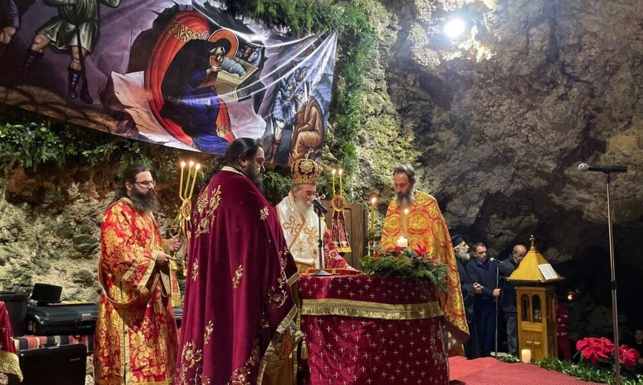 Αναπαράσταση Γέννησης του Χριστού στο σπήλαιο Μαραθοκεφάλας - Newsbomb