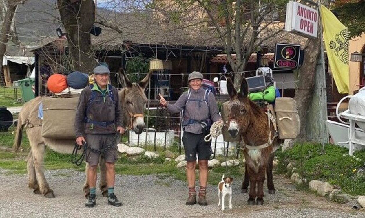 Περιηγητές με… γαϊδουράκια, έφτασαν από τη Γαλλία στα Μετέωρα (vid ...