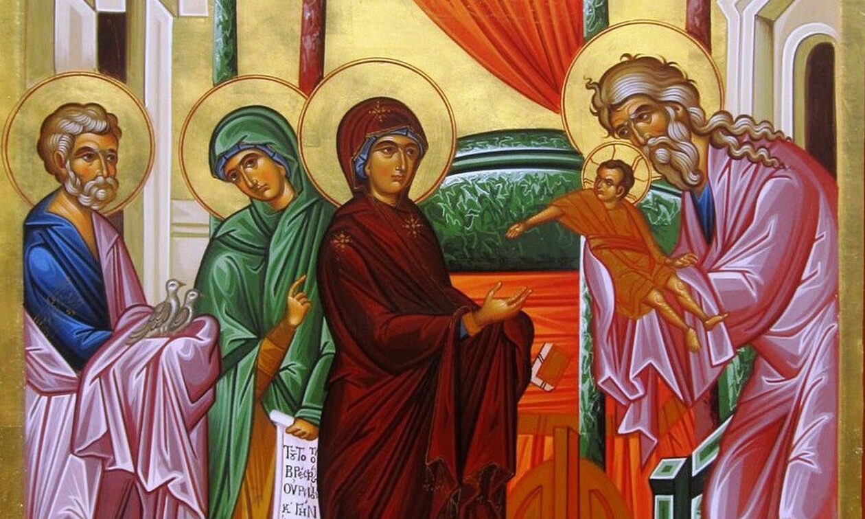 Εορτολόγιο 2 Φεβρουαρίου: Ποιοι γιορτάζουν σήμερα - Μεγάλη Δεσποτική ...