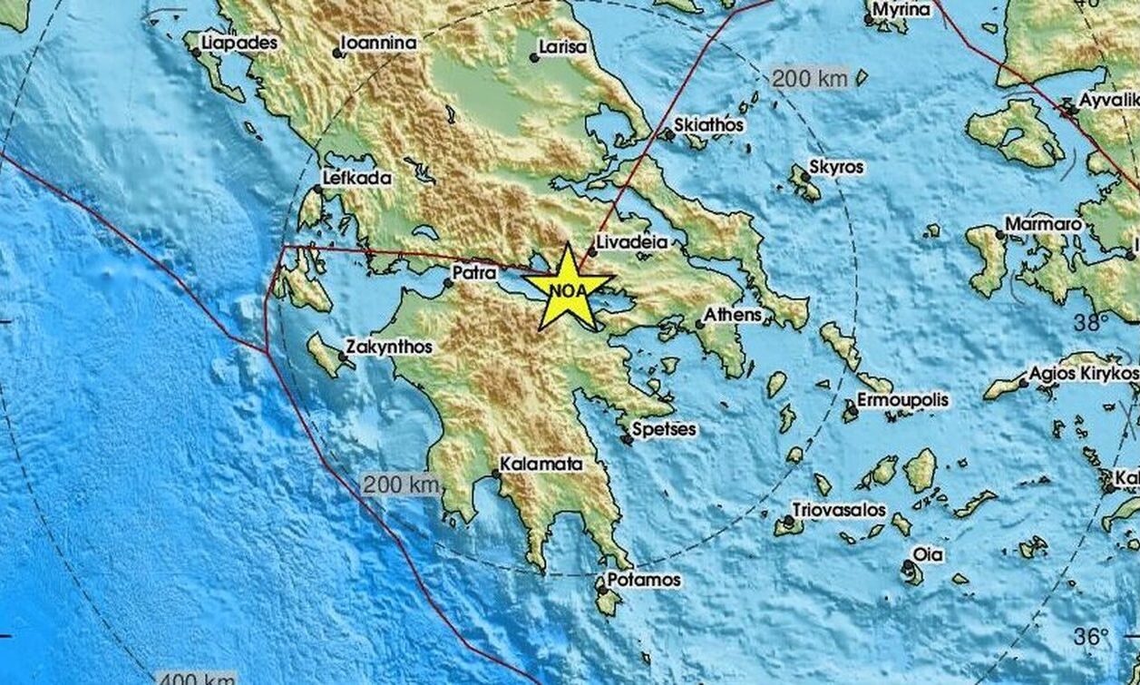 Σεισμός στον Κορινθιακό – Κοντά σε Γαλαξίδι και Αντίκυρα το επίκεντρο ...