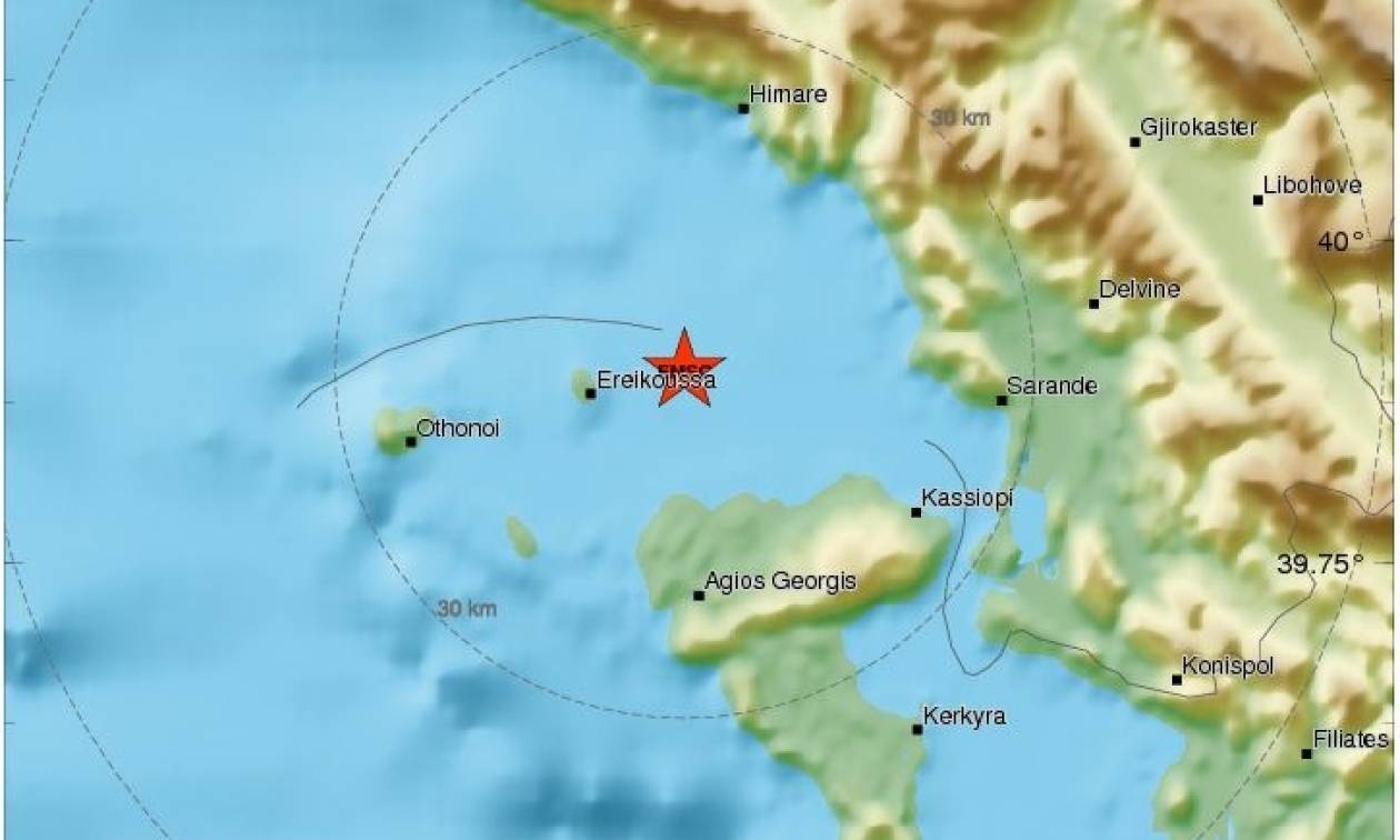 Σεισμός 4,1 Ρίχτερ στην Κέρκυρα (pics) - Newsbomb