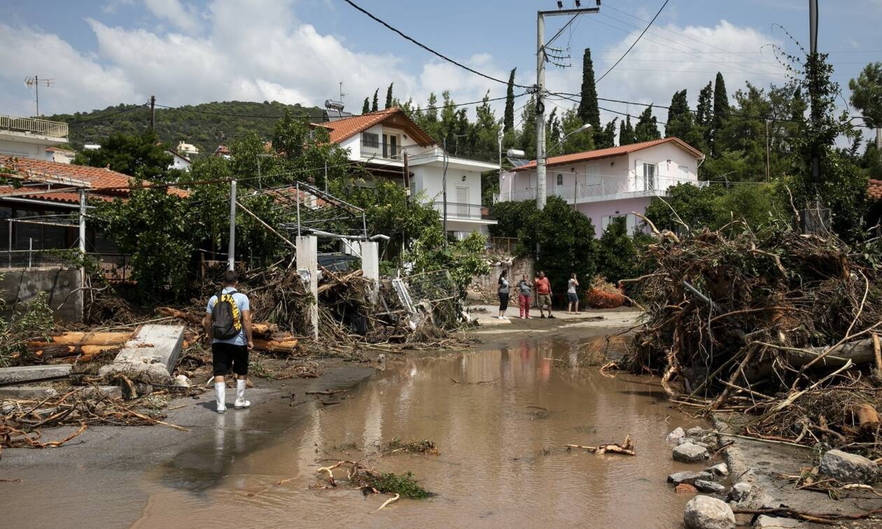 Πλημμύρες στην Εύβοια: Από σήμερα (14/8) το επίδομα στους πληγέντες ...