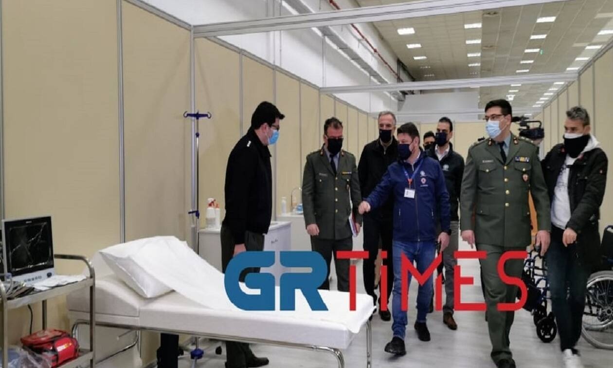 Θεσσαλονίκη - Κορονοϊός: Στο εμβολιαστικό κέντρο της ΔΕΘ ο Νίκος ...