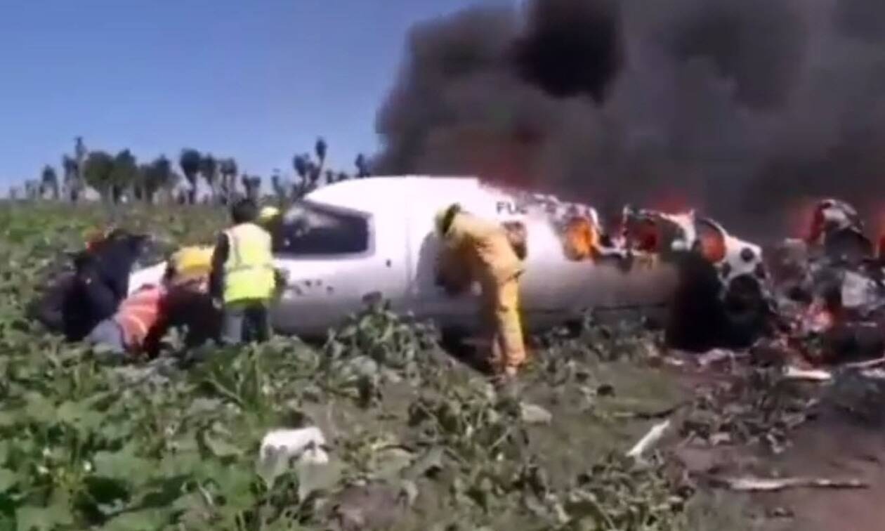 Μεξικό: Έξι νεκροί από συντριβή Learjet του μεξικανικού στρατού - Newsbomb
