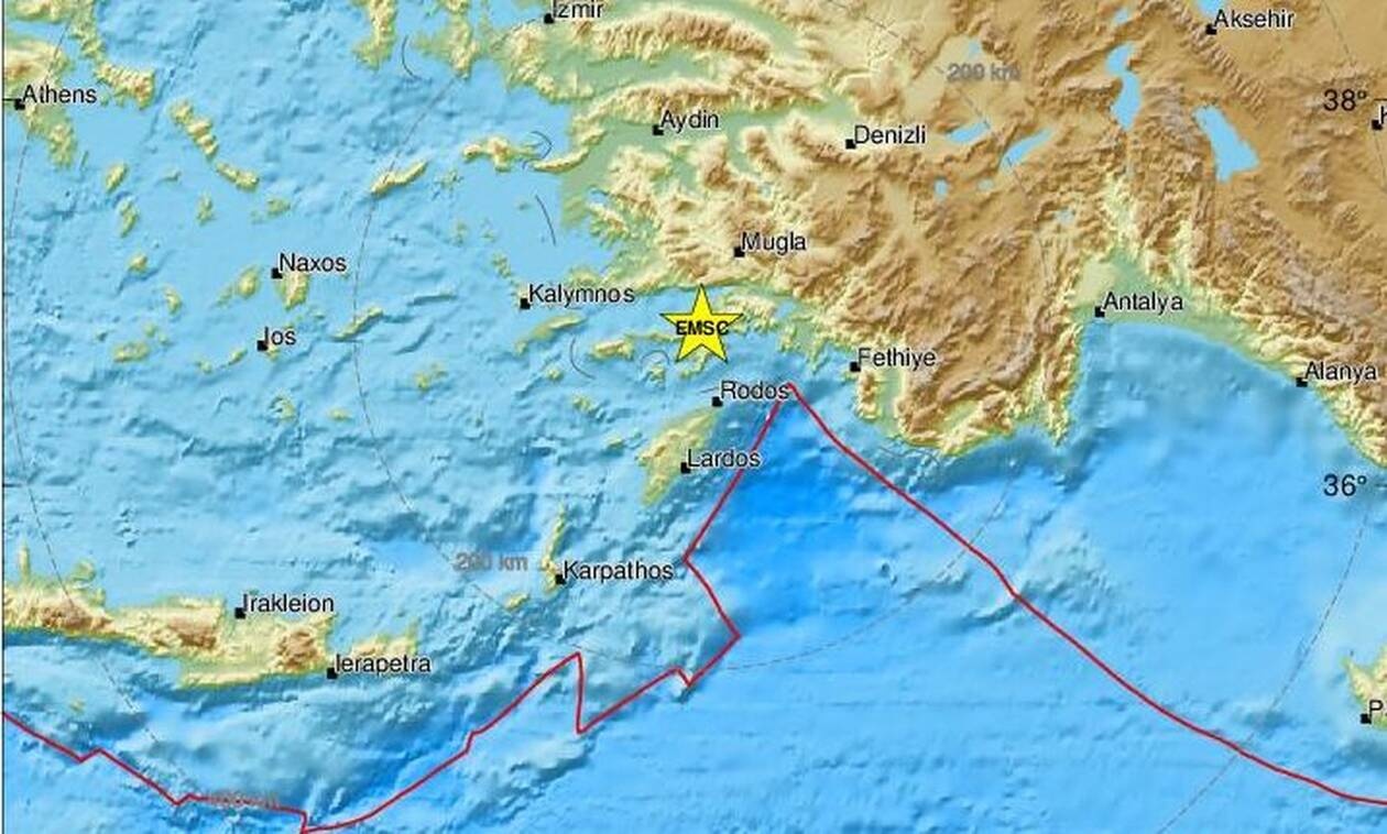 Σεισμός βόρεια της Ρόδου (pics) - Newsbomb