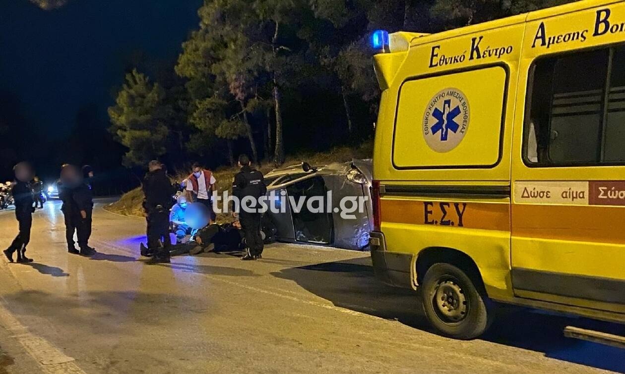 Θεσσαλονίκη: Άγρια καταδίωξη λαθροδιακινητών στον Περιφερειακό με δύο ...