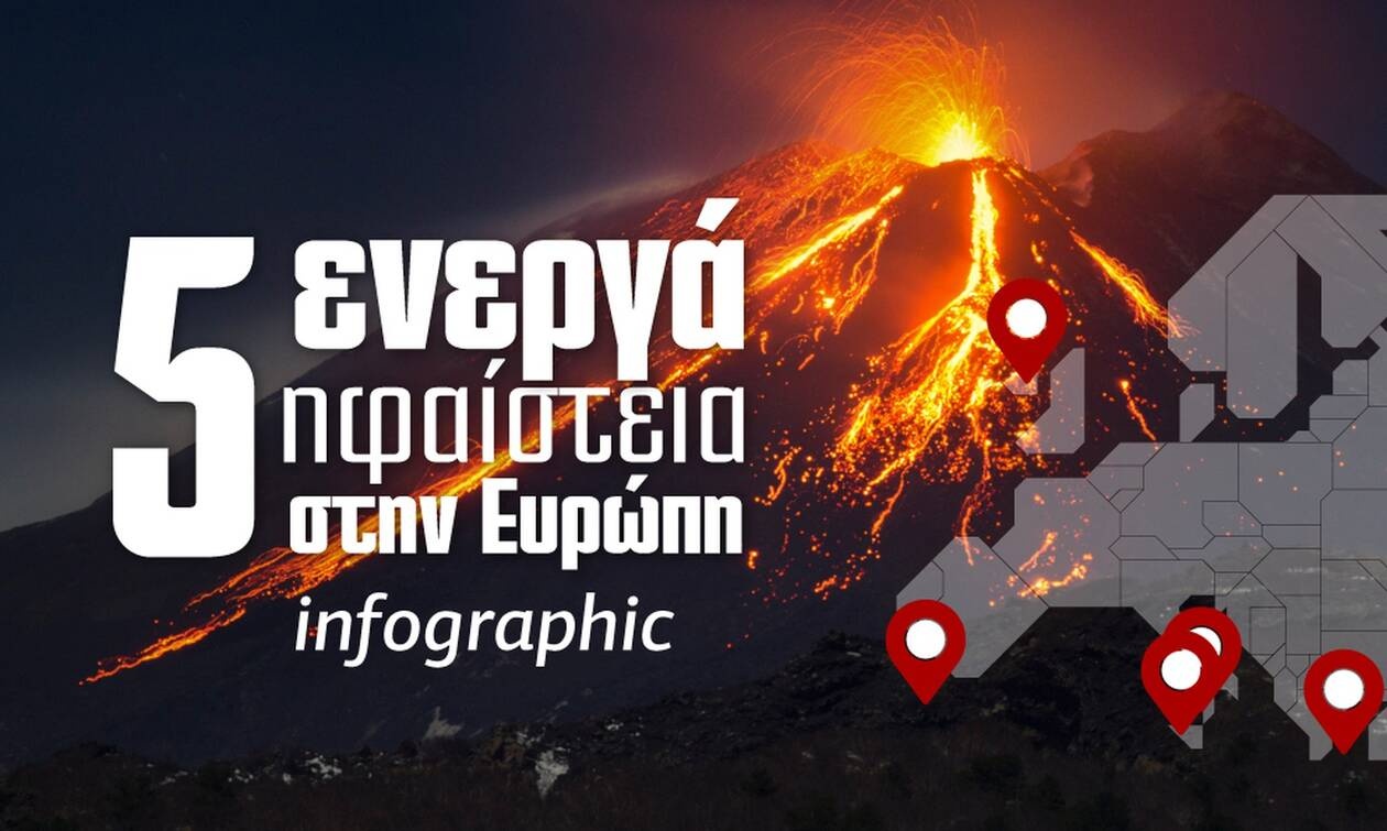 «Βουνά της φωτιάς»: Τα ενεργά ηφαίστεια στην Ευρώπη - Δείτε το ...