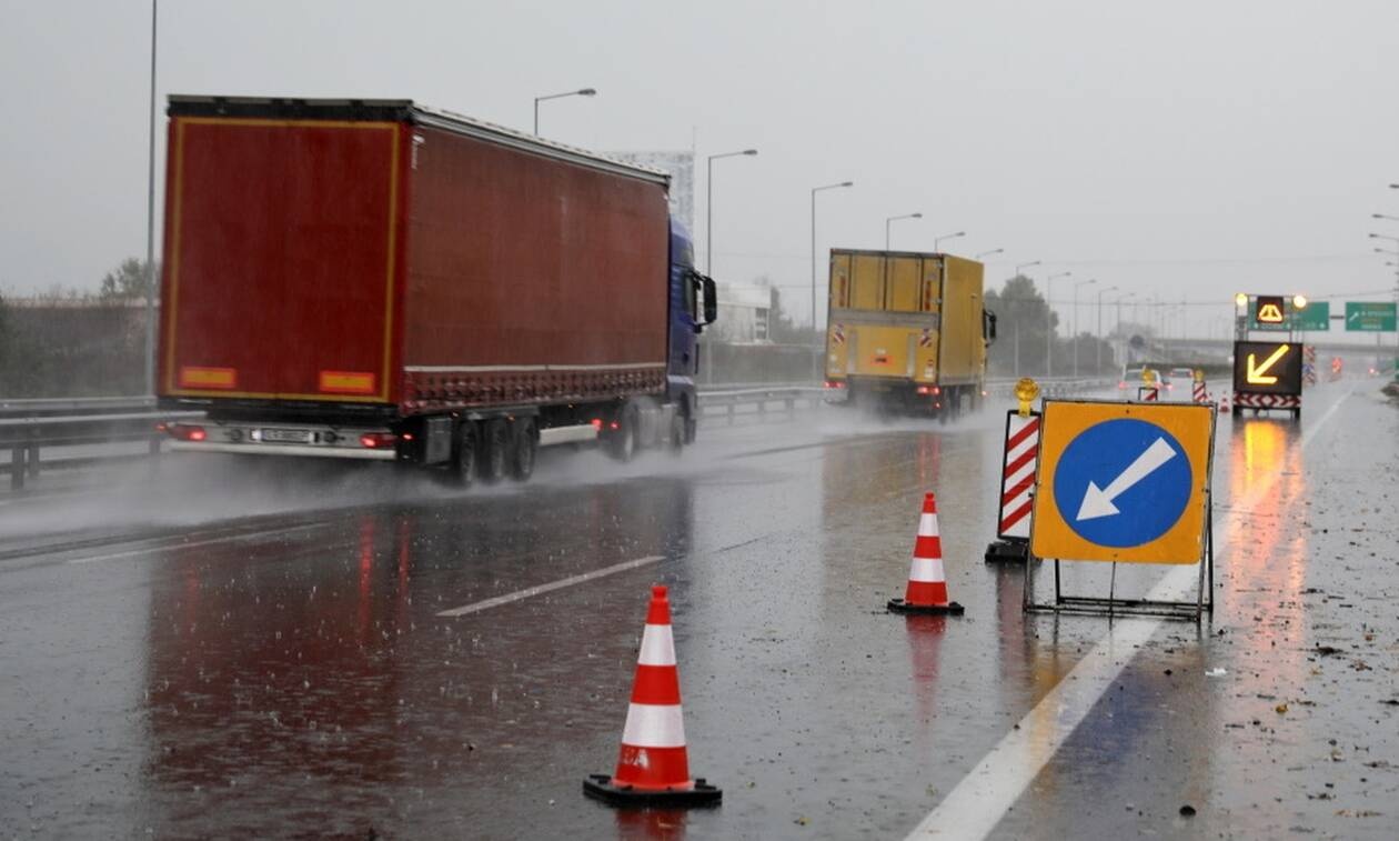 Κακοκαιρία Φίλιππος: Άρση απαγόρευσης κυκλοφορίας φορτηγών σε Εθνική ...
