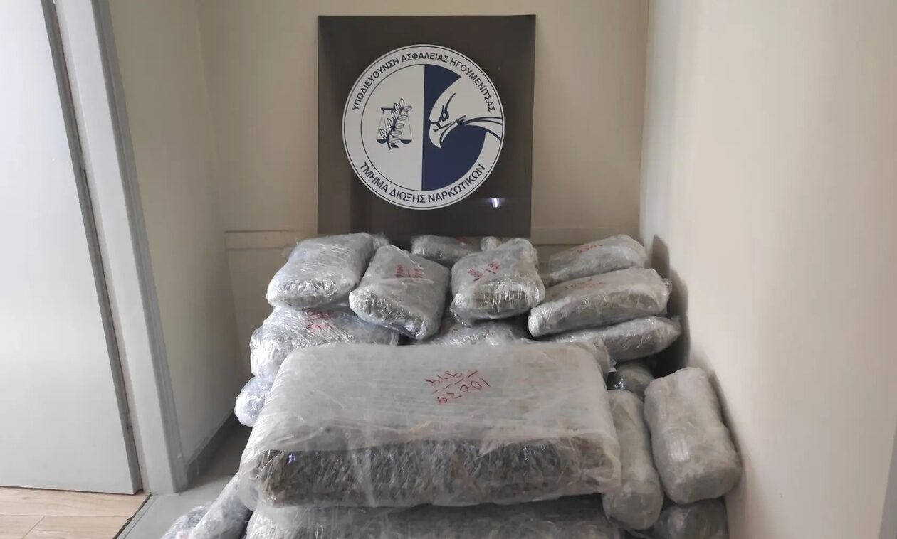 Κατασχέθηκαν 126 κιλά ακατέργαστης κάνναβης στην Θεσπρωτία - Newsbomb