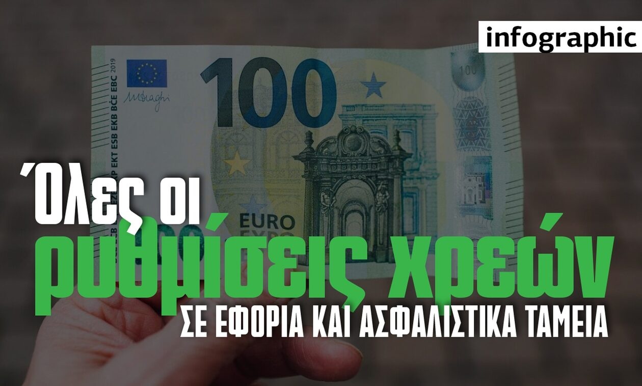 Όλες οι νέες δόσεις για ρυθμίσεις χρεών σε εφορία και ασφαλιστικά ...