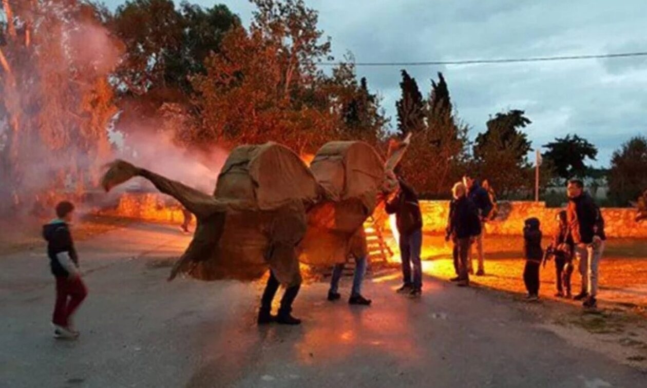 Καθαρά Δευτέρα - Χανιά: Το διονυσιακό έθιμο της Καμήλας - Newsbomb