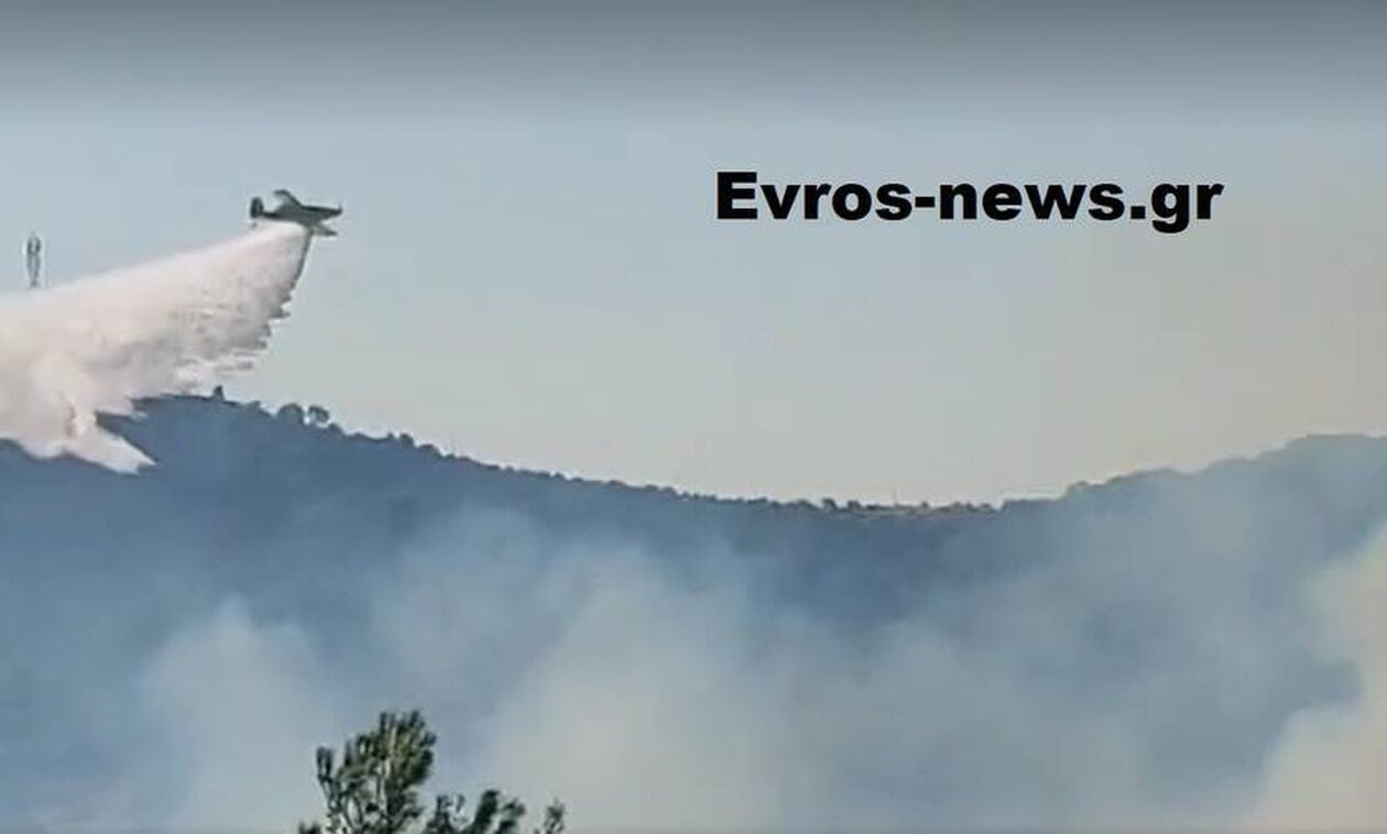 Φωτιά στην Αλεξανδρούπολη: Μήνυμα του «112» σε τέσσερις περιοχές - Newsbomb