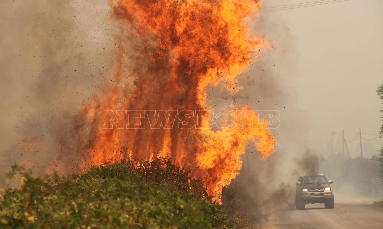 Πυροσβεστική: 75 φωτιές σε όλη την Ελλάδα - Εννέα χώρες συνδράμουν στην αντιμετώπιση των ...