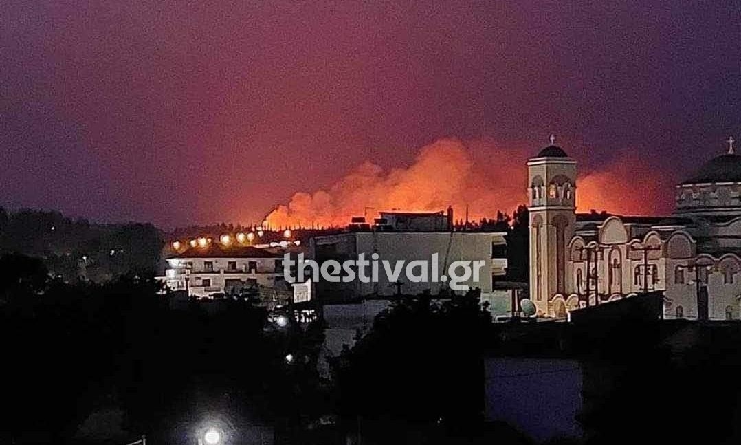 Φωτιά στο Πευκοδάσος στο Κιλκίς - Ήχησε το 112, κινητοποίηση της ...