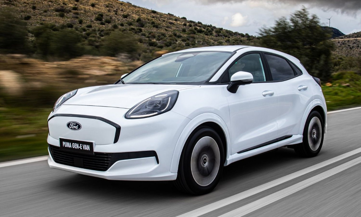 Ford: Νέο Puma Gen-E Van, η έξυπνη ηλεκτρική λύση για τον επαγγελματία ...