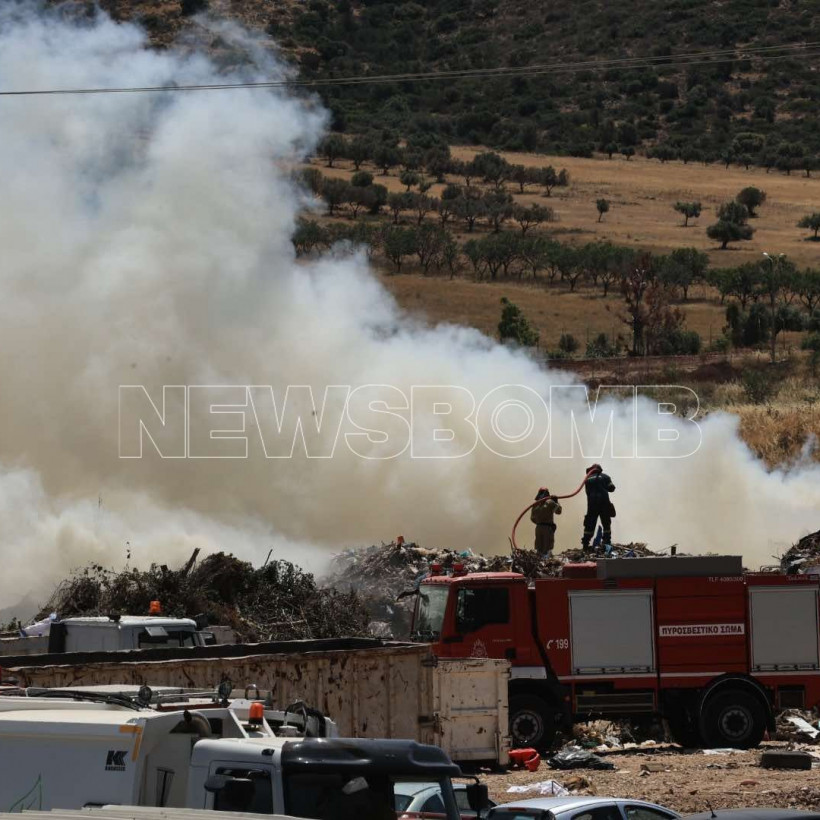 Φωτιά στο Μαρκόπουλο: «Μείνετε σε εσωτερικούς χώρους» - Ήχησε το 112 - Δείτε εικόνες - Newsbomb