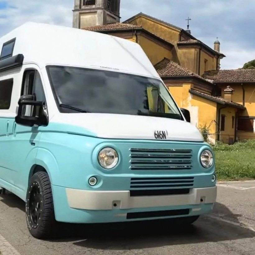 Ένα σύγχρονο Fiat Ducato εμπνευσμένο από τη δεκαετία του ’60 - Newsbomb