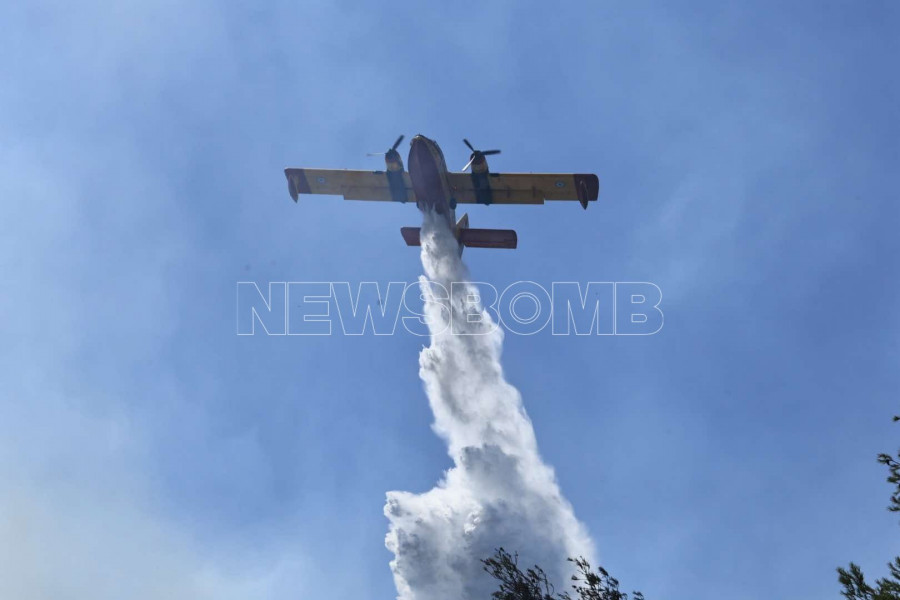 Φωτιά στον Μαραθώνα: Εκκενώθηκε το Άνω Σούλι - «Καλύτερη η εικόνα» μετά τις 16:00 - Newsbomb