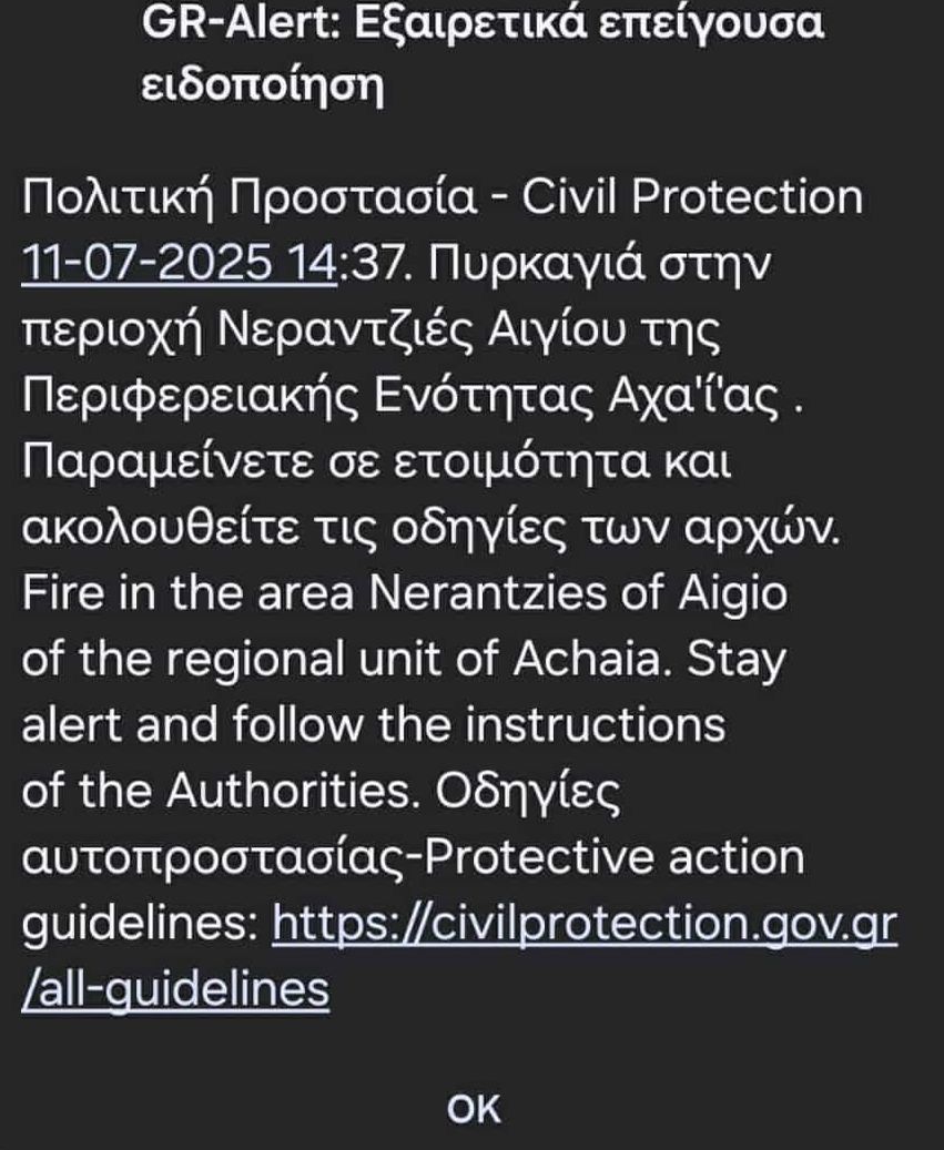 Αχαΐα: Φωτιά στις Νεραντζιές Αιγίου - Ήχησε το 112 - Newsbomb